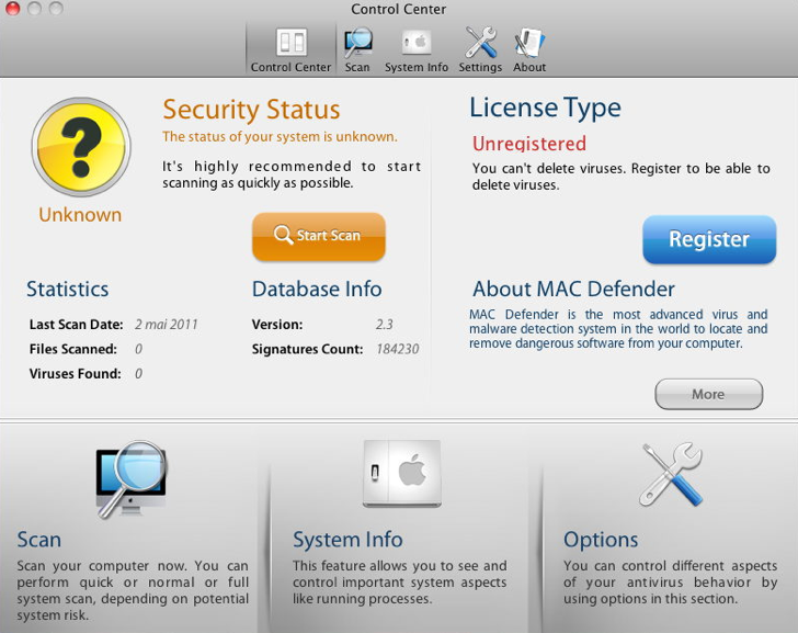 MacDefender: ¿Virus? Para MAC...